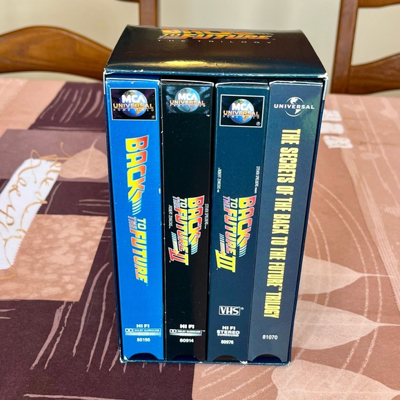 Universal | Other | Vintage 99 Back To The Future Vhs Triology Limited ...